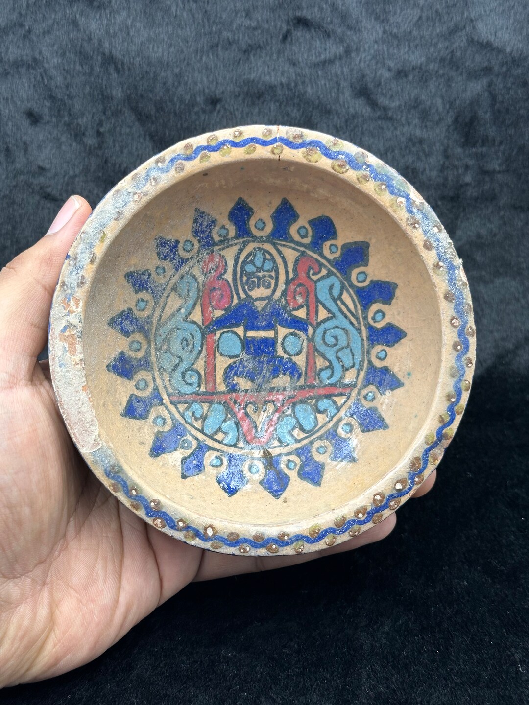 13th Century Islamic Kashan Ceramic Bowl - Etsy