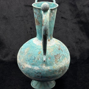 Ancient Near Eastern Empire Bronze Ewer With Protome of a Cow - 5th ...