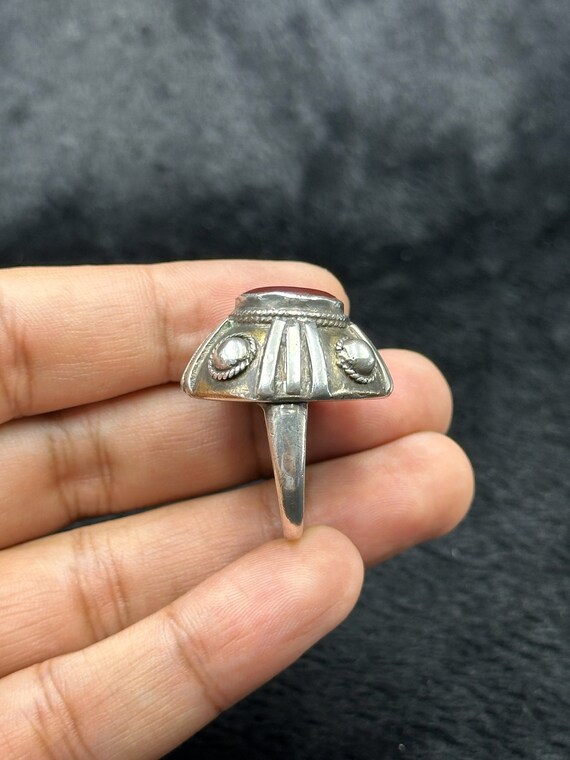 Rare Ancient Sterling Silver Roman Ring With Natural … - Gem