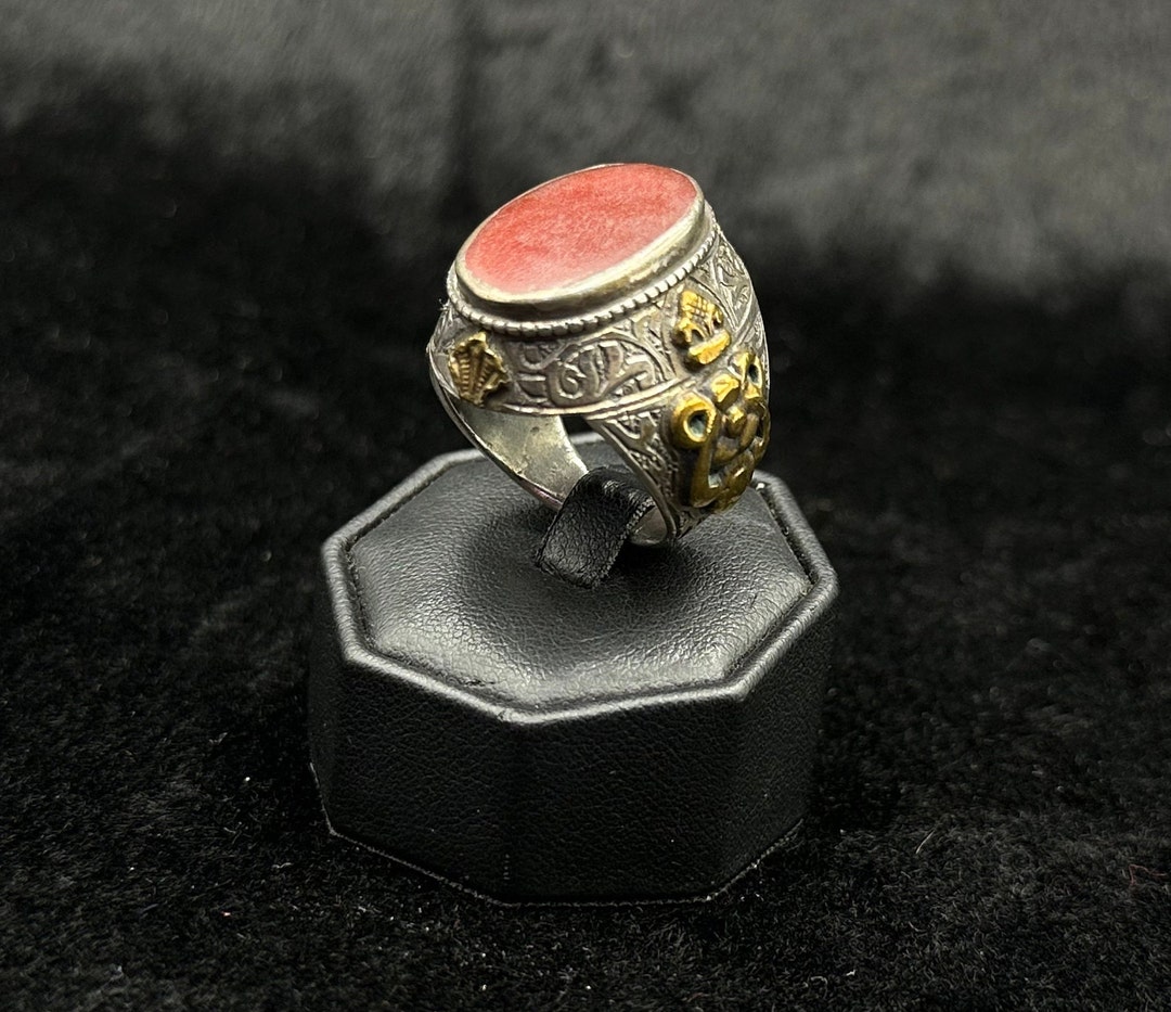 Very Unique Ancient Roman Sold Silver Ring With Old Yemeni Aqeeq Agate ...