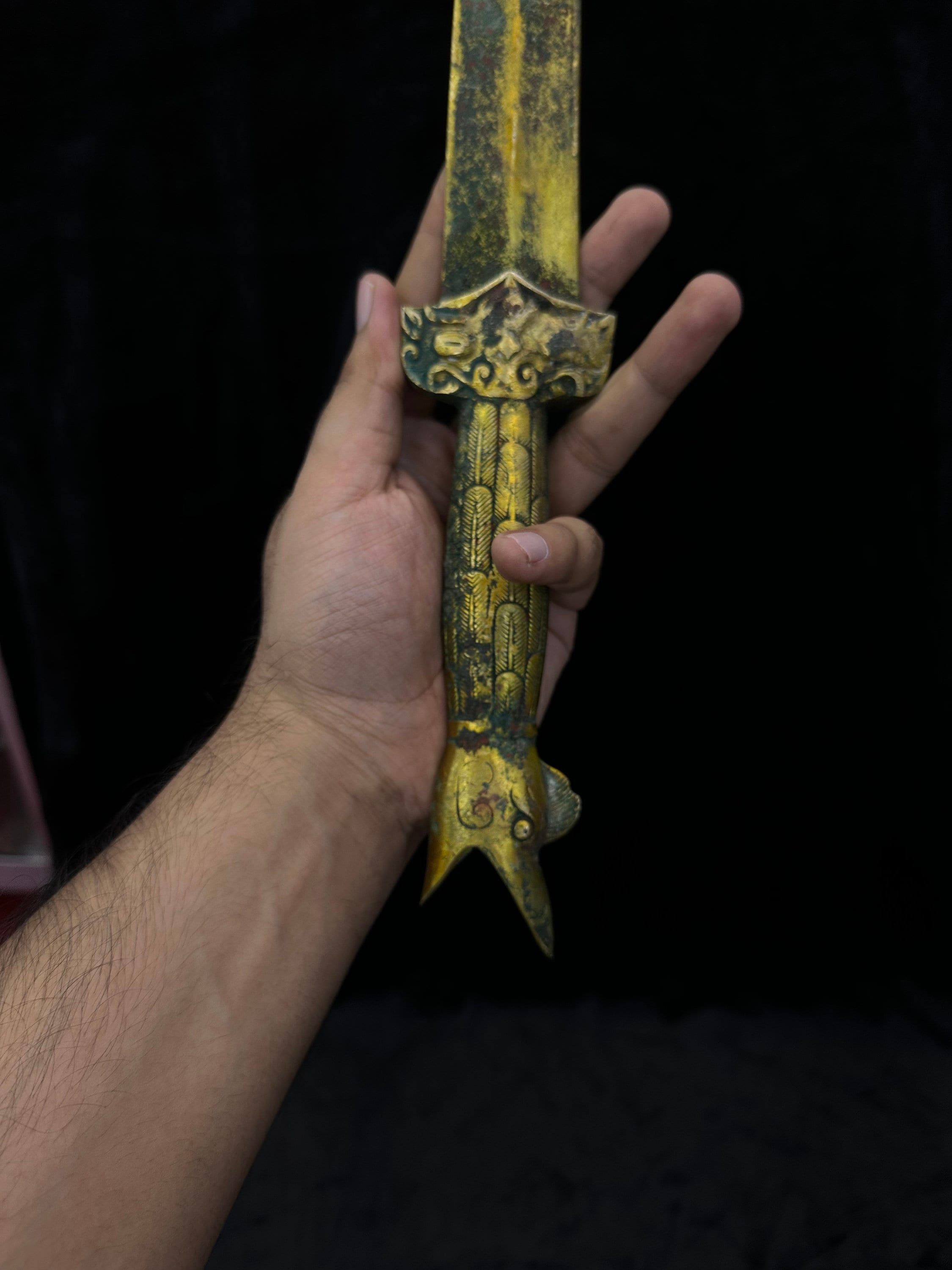 Ancient Roman Bronze Gold Gilded Sword, 200 BC - Etsy