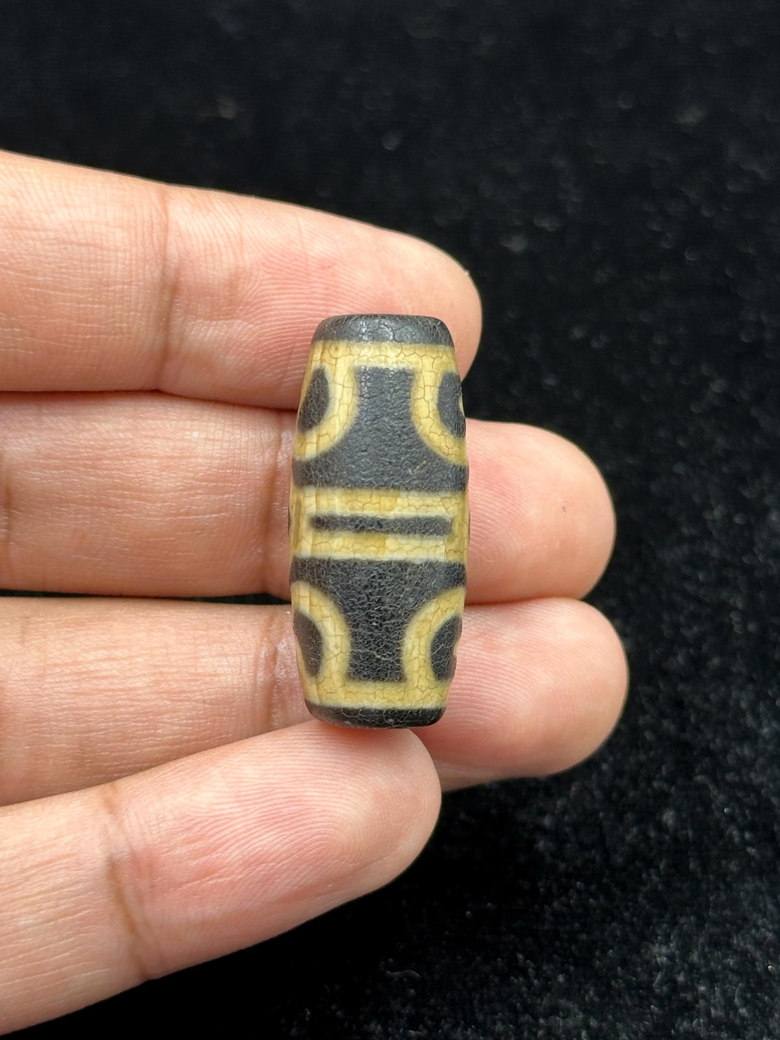 Old Tibetan Agate Tian Zhu Dzi Amulet Bead Lucky Talisman - Etsy