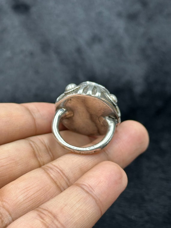 Rare Ancient Sterling Silver Roman Ring With Natural … - Gem