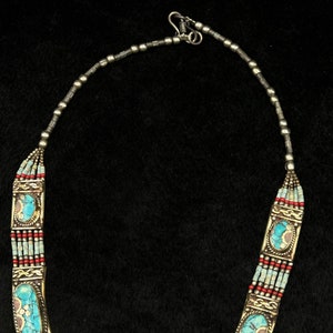 Vintage Nepali Tibetan Beautiful Design Necklace With - Etsy