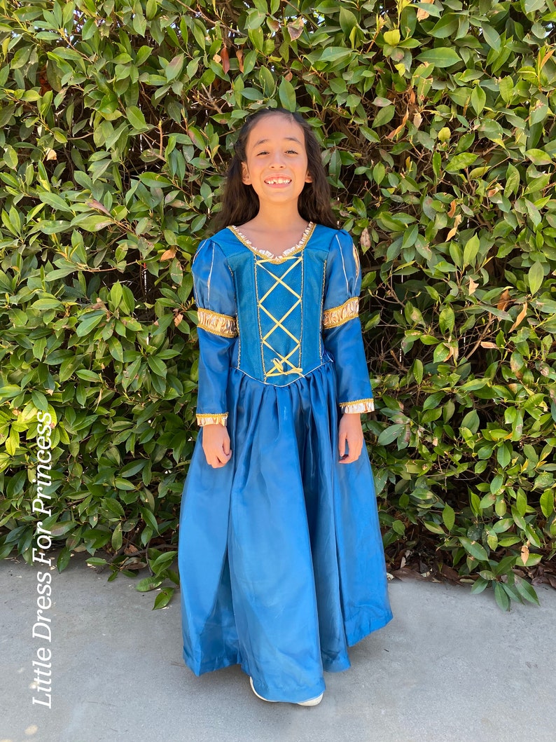 Brave Princess Dress/ Inspired Disney Princess Brave/ball Gown - Etsy