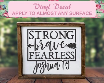 Brave and Strong | Etsy