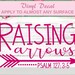 Raising Arrows Decal, Christian Decal, Raising Arrows Sticker, Arrows ...