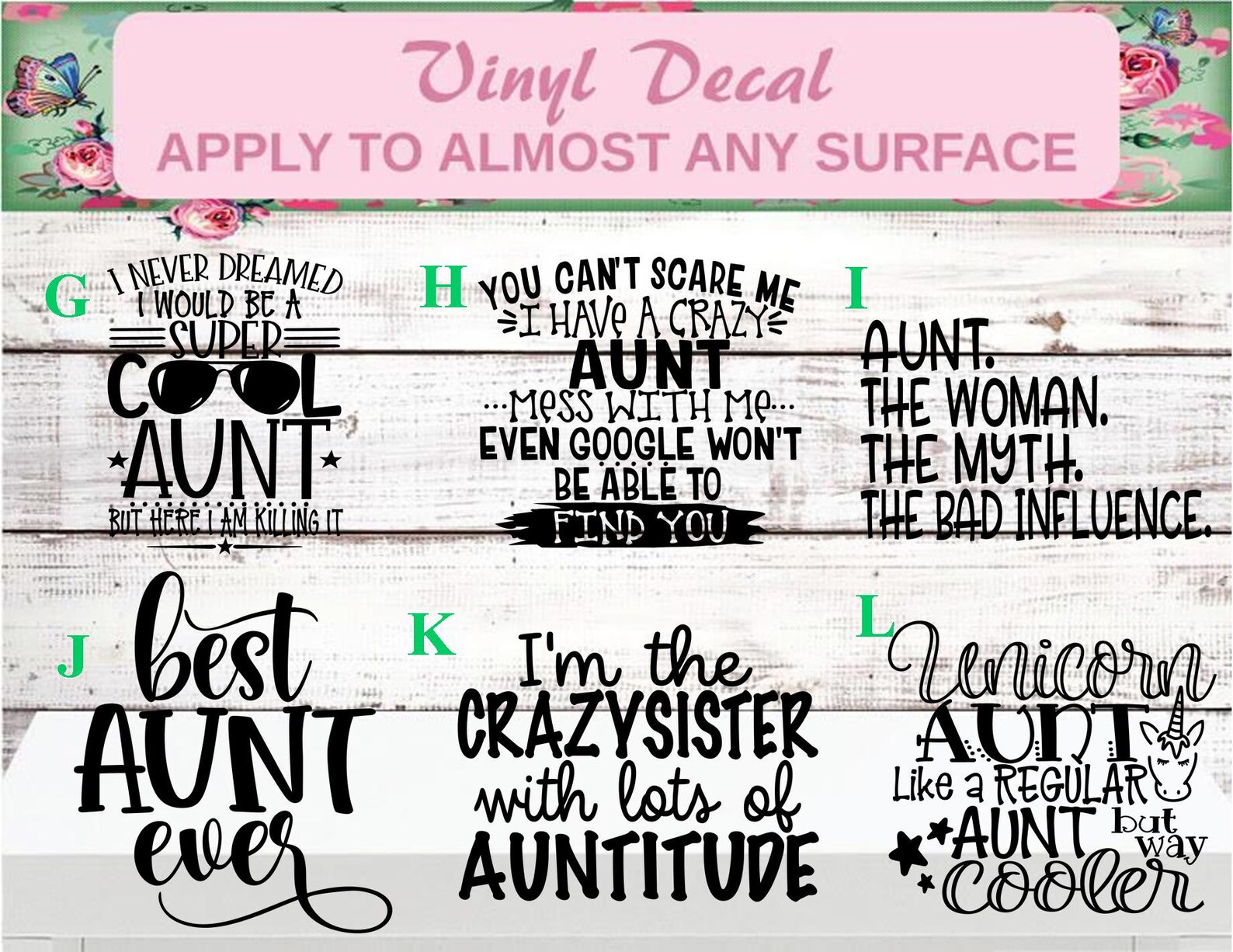 Promoted to Aunt Aunt Announcement Aunt Life Cup Decal | Etsy