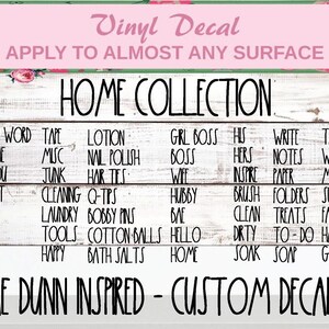 Teacher School Decals, Rae Dunn Inspired Decal, Teacher Dunn, School ...