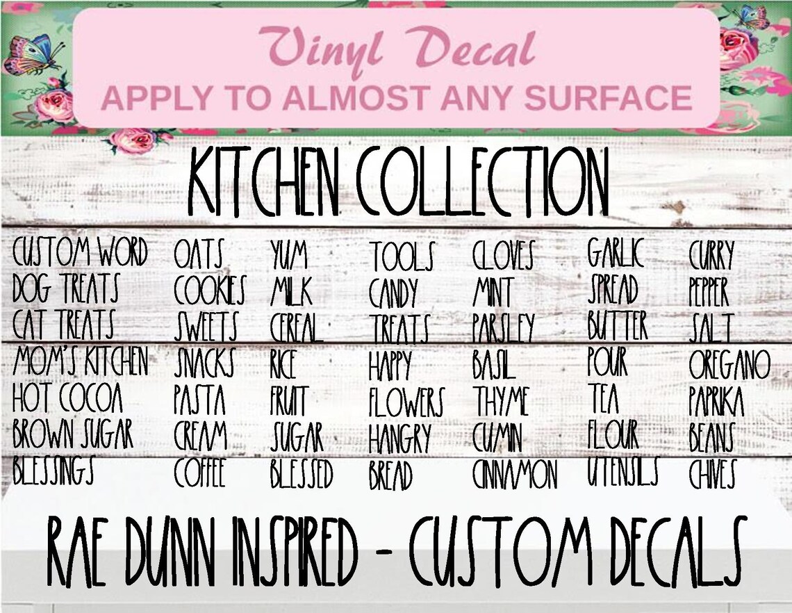 Teacher School Decals, Rae Dunn Inspired Decal, Teacher Dunn, School ...