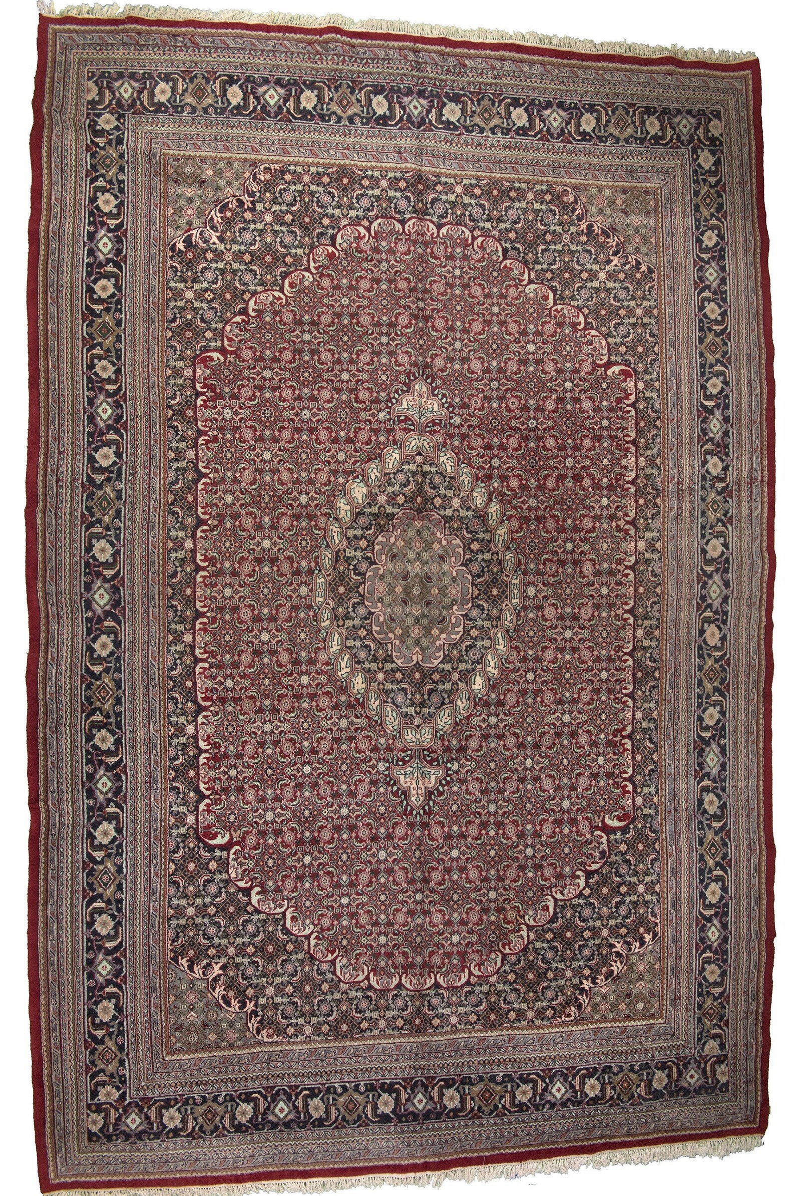 Indian Mahi Design Hand-made Wool Rug - Etsy