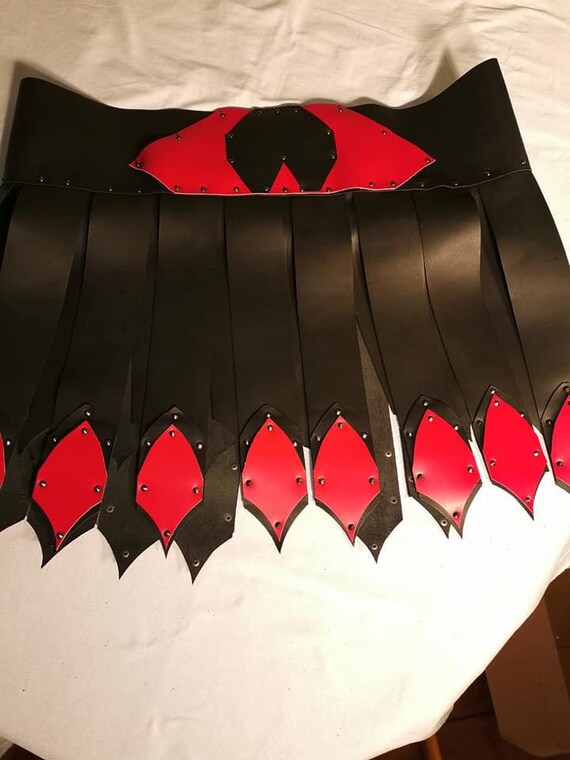 Pteruges in Real Leather - Etsy