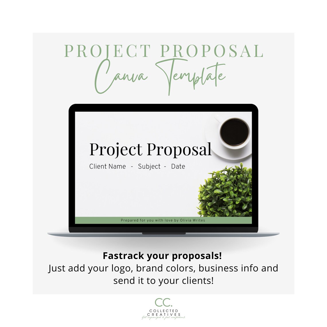 Freelancer Project Proposal Template Canva - Etsy
