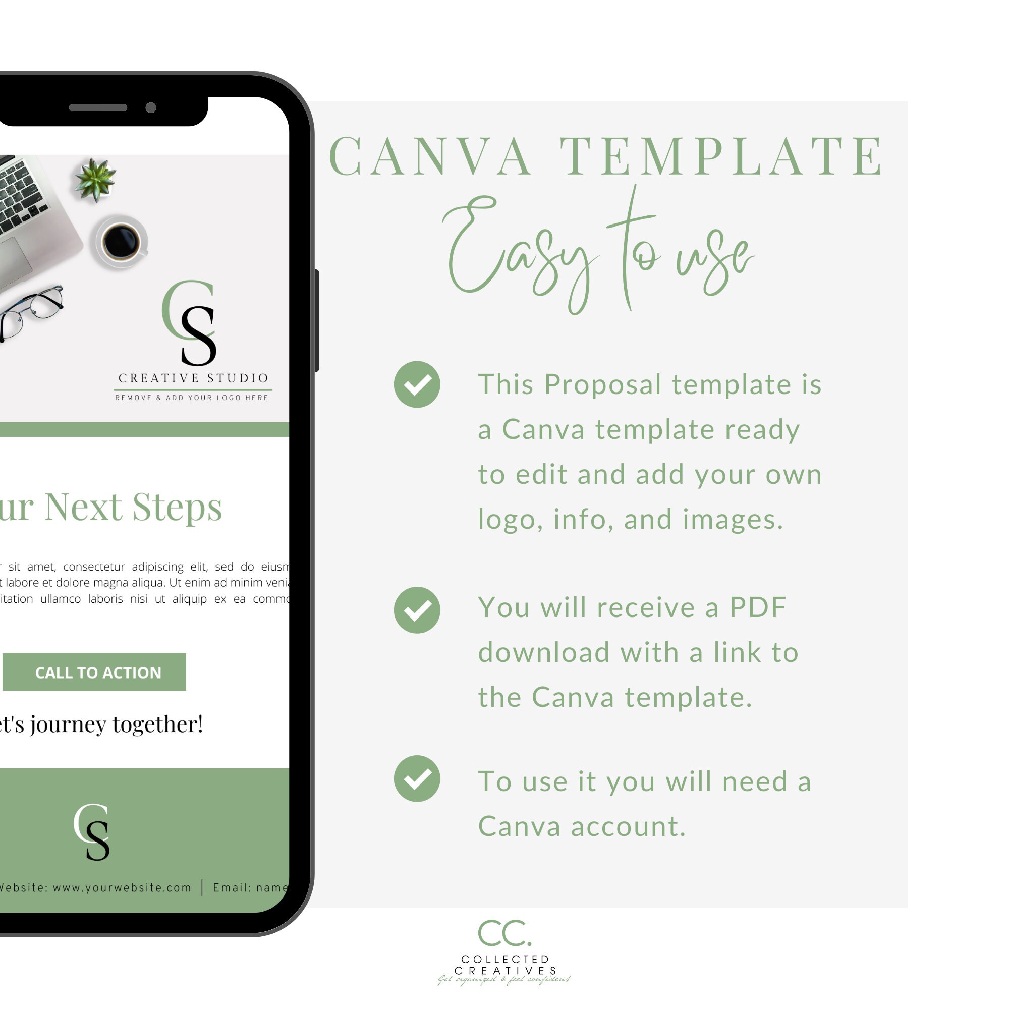 Freelancer Project Proposal Template Canva - Etsy