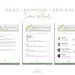 Freelancer Project Proposal Template Canva - Etsy