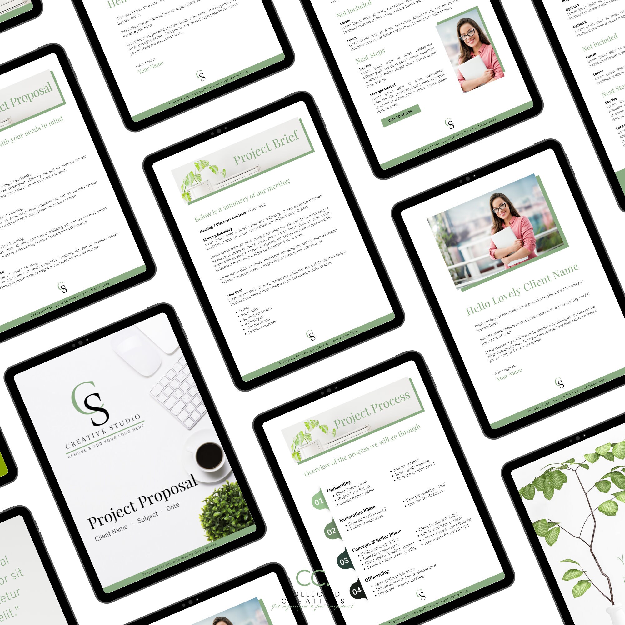 Freelancer Project Proposal Template Canva - Etsy
