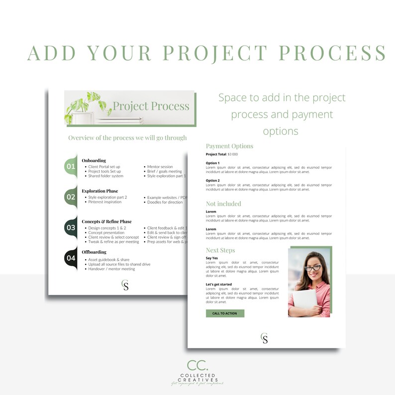 Freelancer Project Proposal Template Canva - Etsy