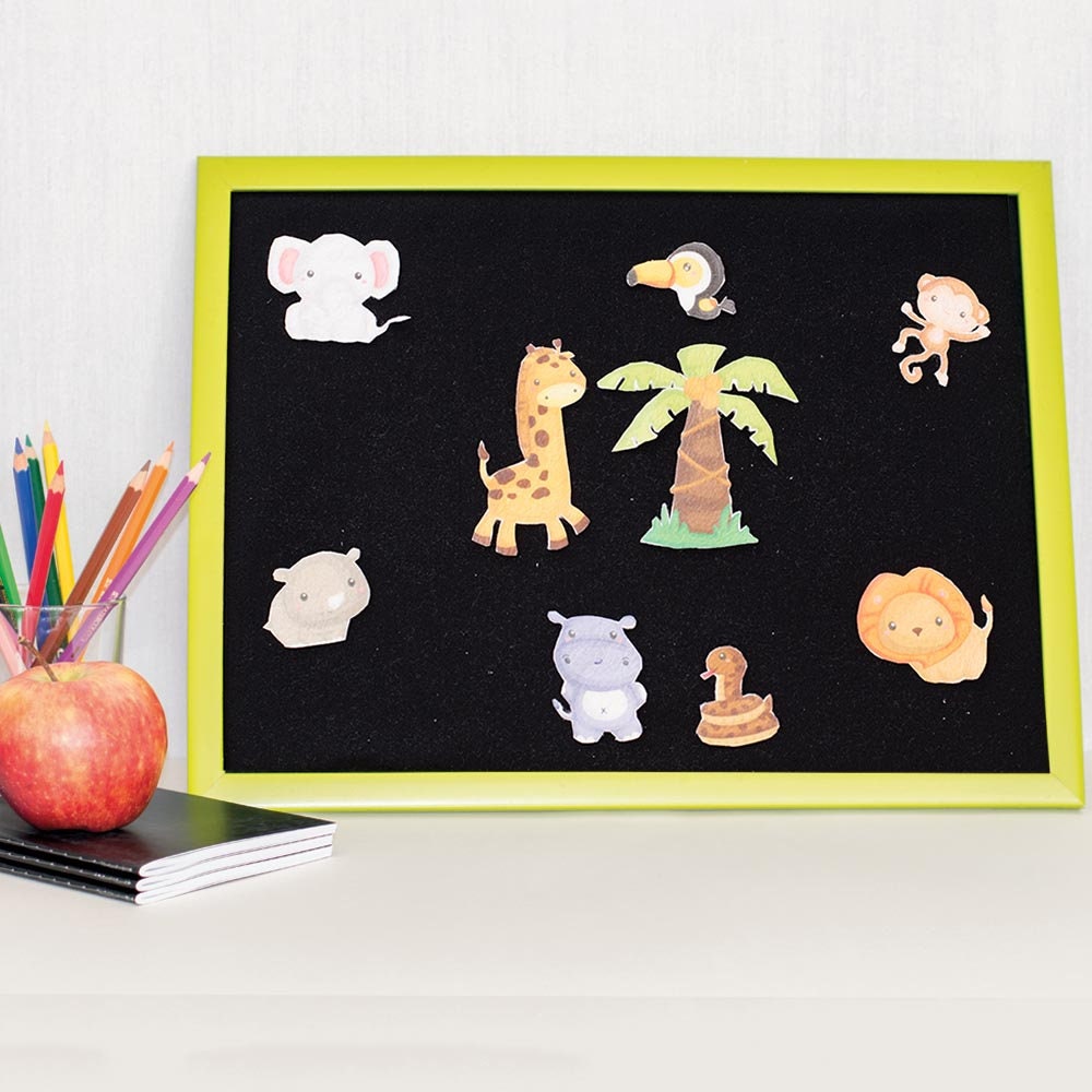 Felt Safari Animals Open Ended Play Felt Board Stories | Etsy