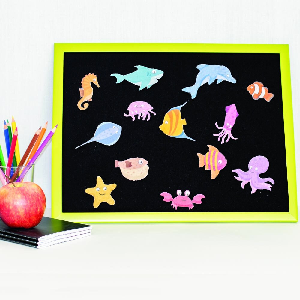 Felt Board Sea Animals Set Cute Marine and Ocean Animals - Etsy