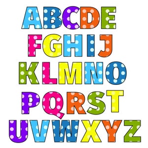 Kids Alphabet Toy, Rainbow Felt Letters, Uppercase and Lowercase ...