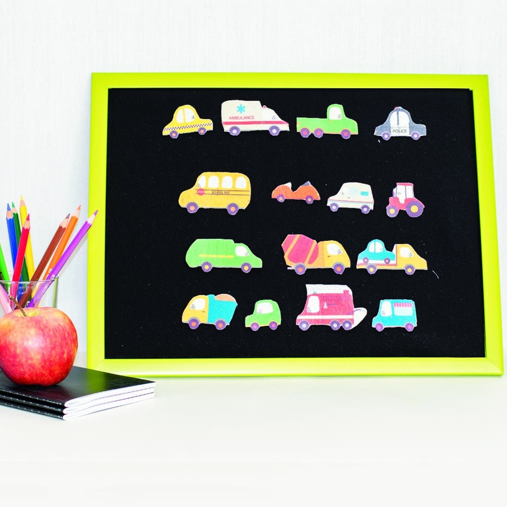 Felt Cars Set Travel Felt Stories Early Learning Activity | Etsy