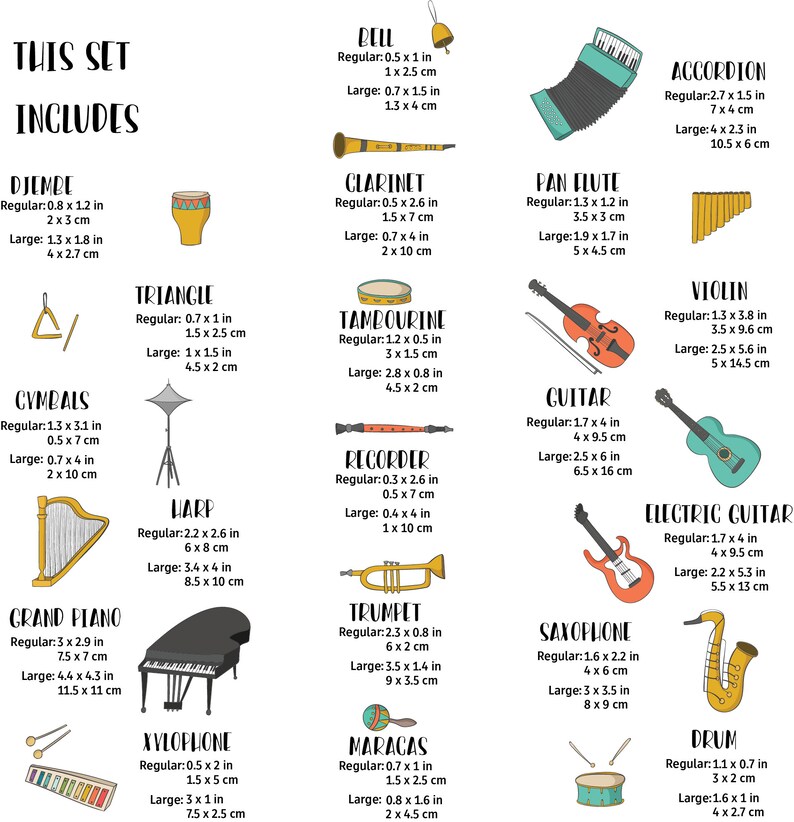 Musical Instruments Felt Board Stories Early Learning for | Etsy