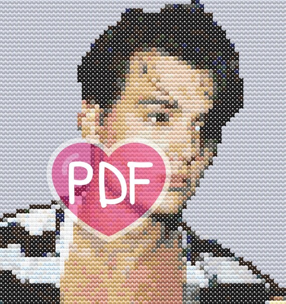 Johnny Depp Cross Stitch Pattern PDF Pattern DMC | Etsy