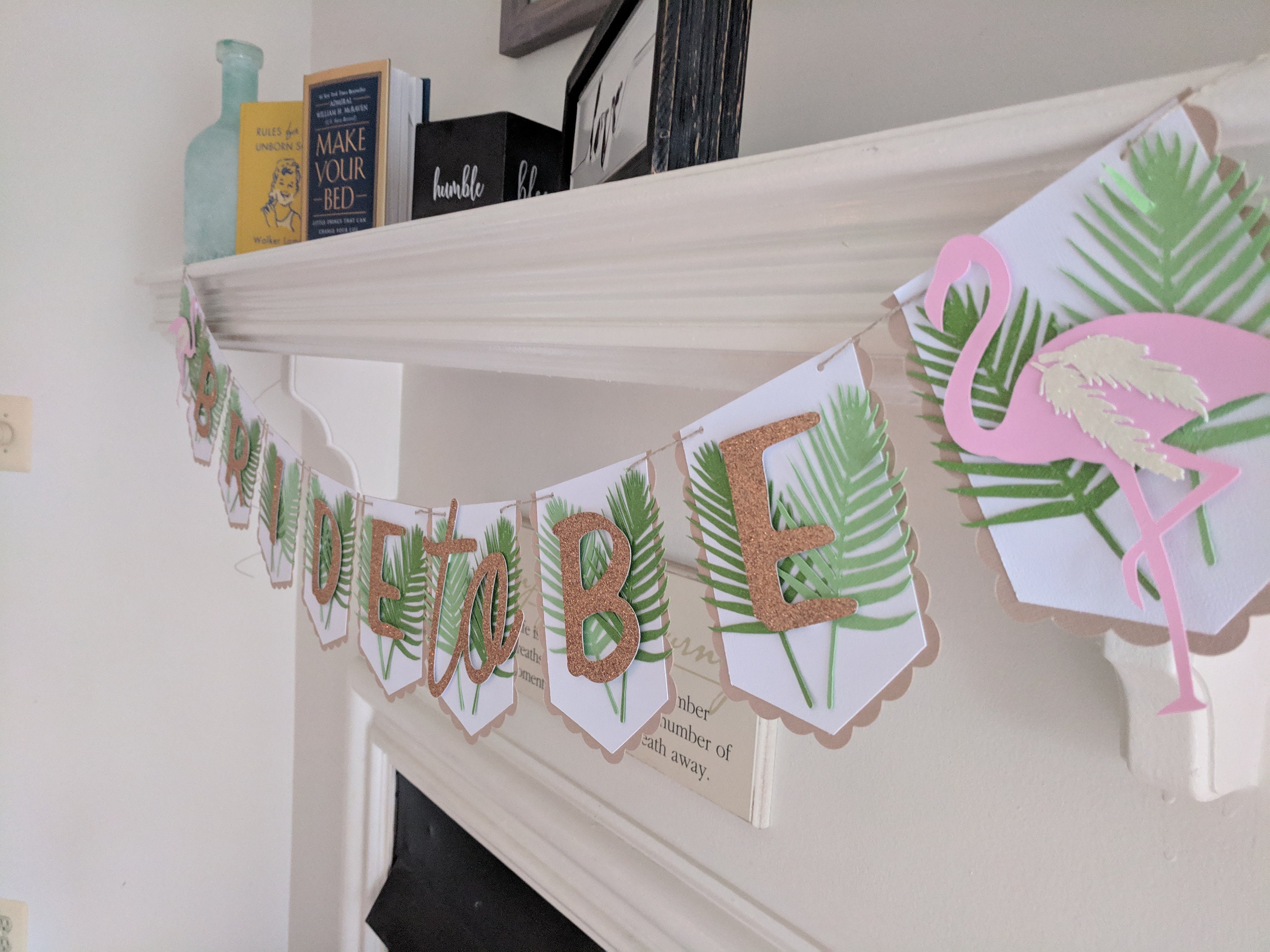 Tropical Bridal Shower Banner - Etsy