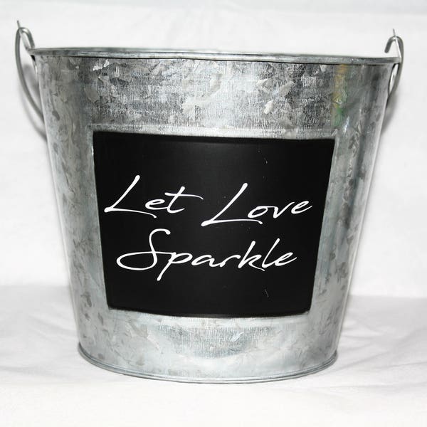 Sparkler Bucket - Etsy UK