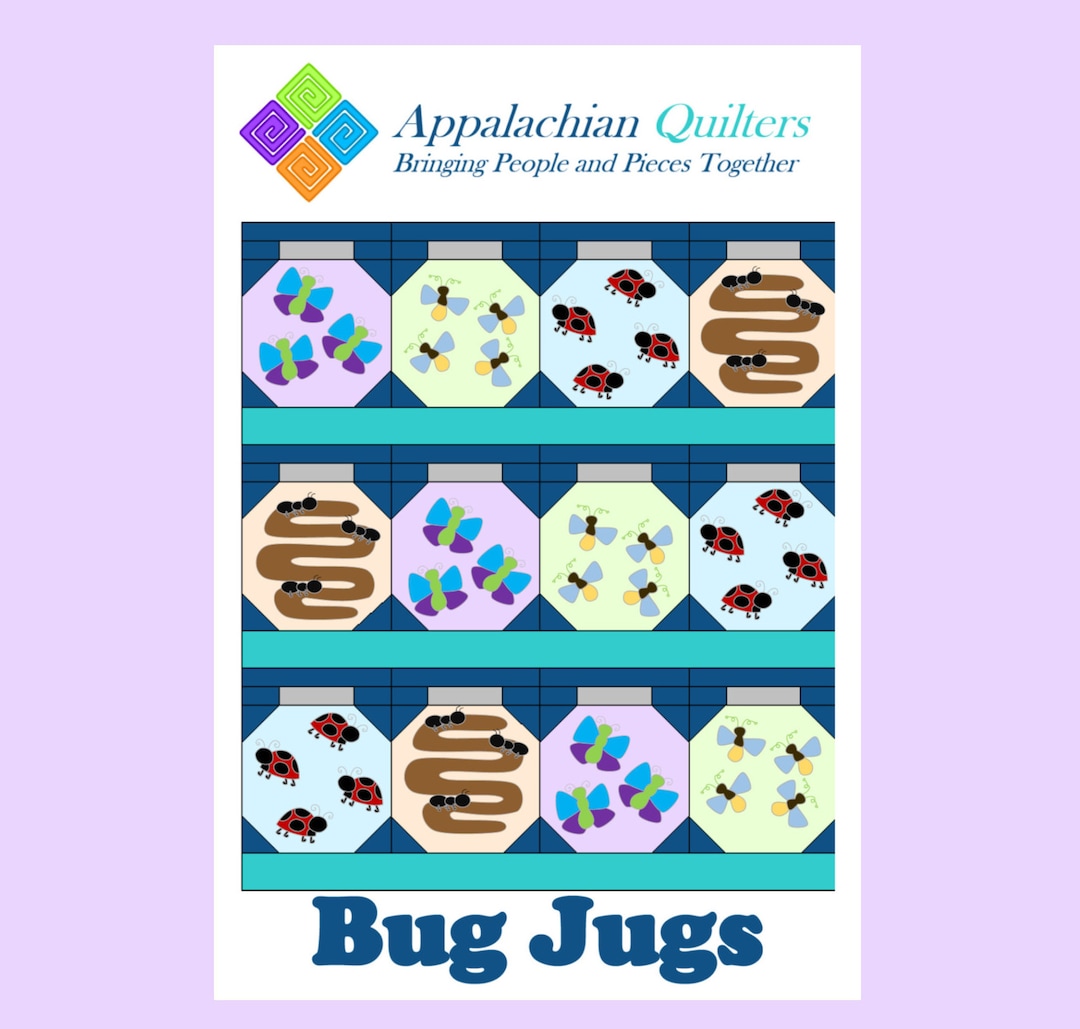 Bug Jugs Applique Quilt Pattern - Etsy