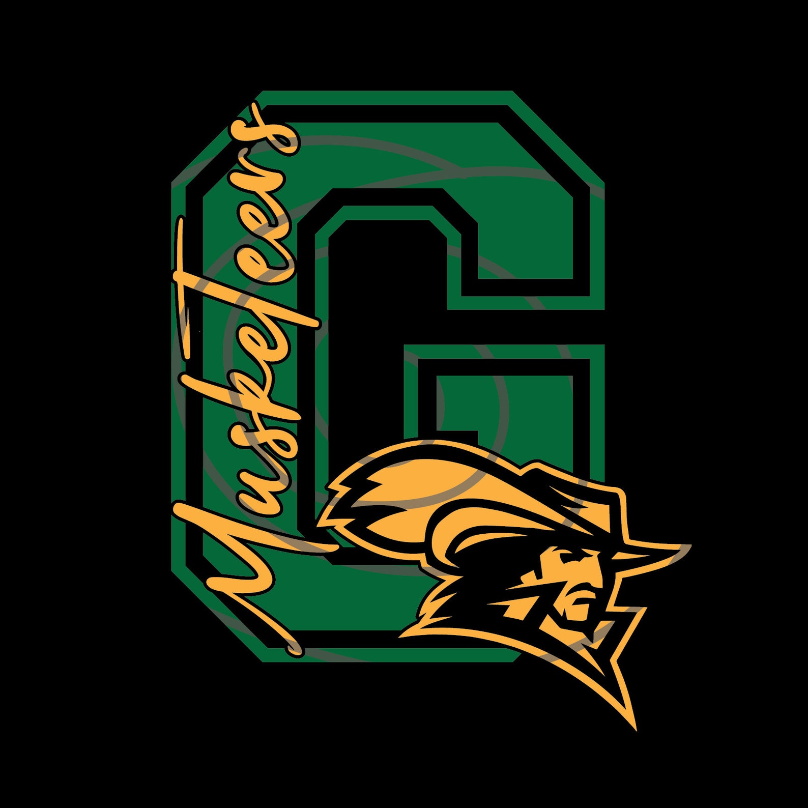 Musketeer With Varsity Letter - GCHS, Greenup, Musketeer, SVG *digital ...