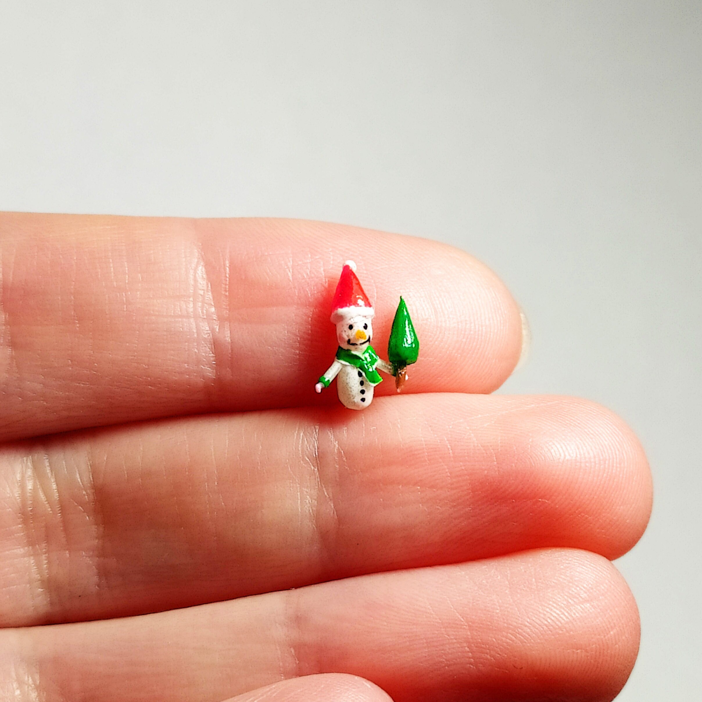 Art & Collectibles Dolls & Miniatures Funny snowman figurine. etna.com.pe