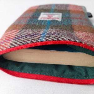 Harris Tweed® Book Sleeve With Zip Closure 18 Different - Etsy