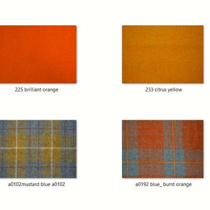 Harris Tweed Fabric Samples - Two Sizes - Etsy