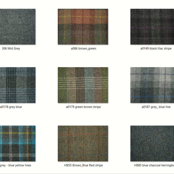 Harris Tweed Fabric - Etsy