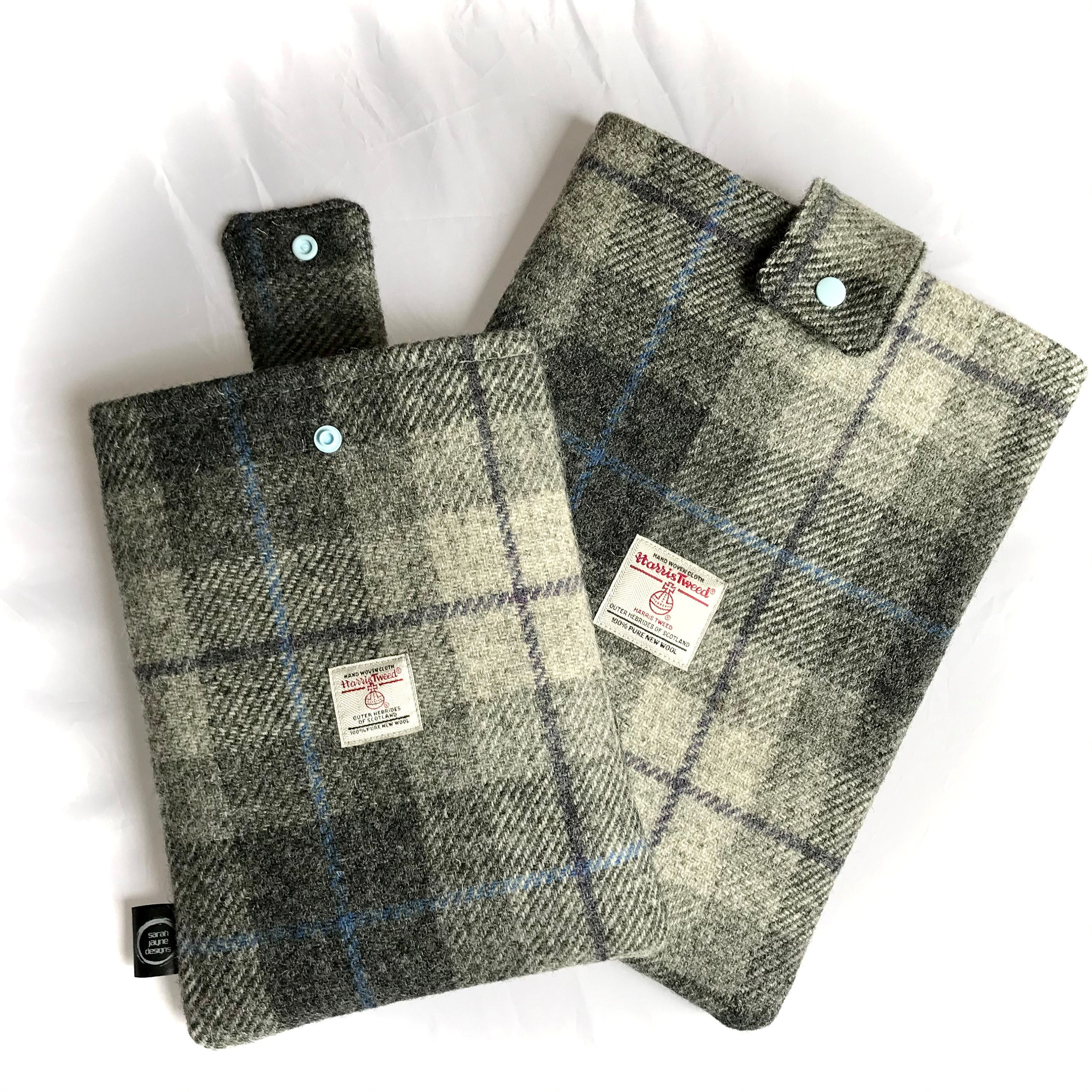 Harris Tweed Book Sleeve 18 Patterns Large Small or - Etsy