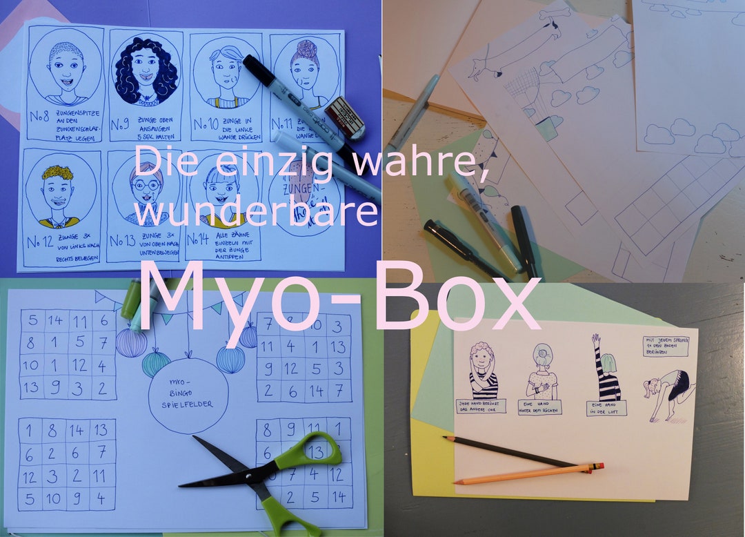 Myo-box, 5 Products in a Great Box, Everything for Myotherapy - Etsy