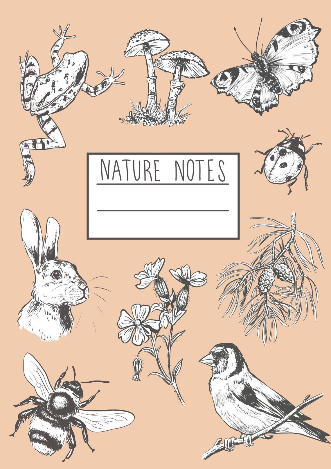 Nature Notes Wildlife Journal - Etsy UK