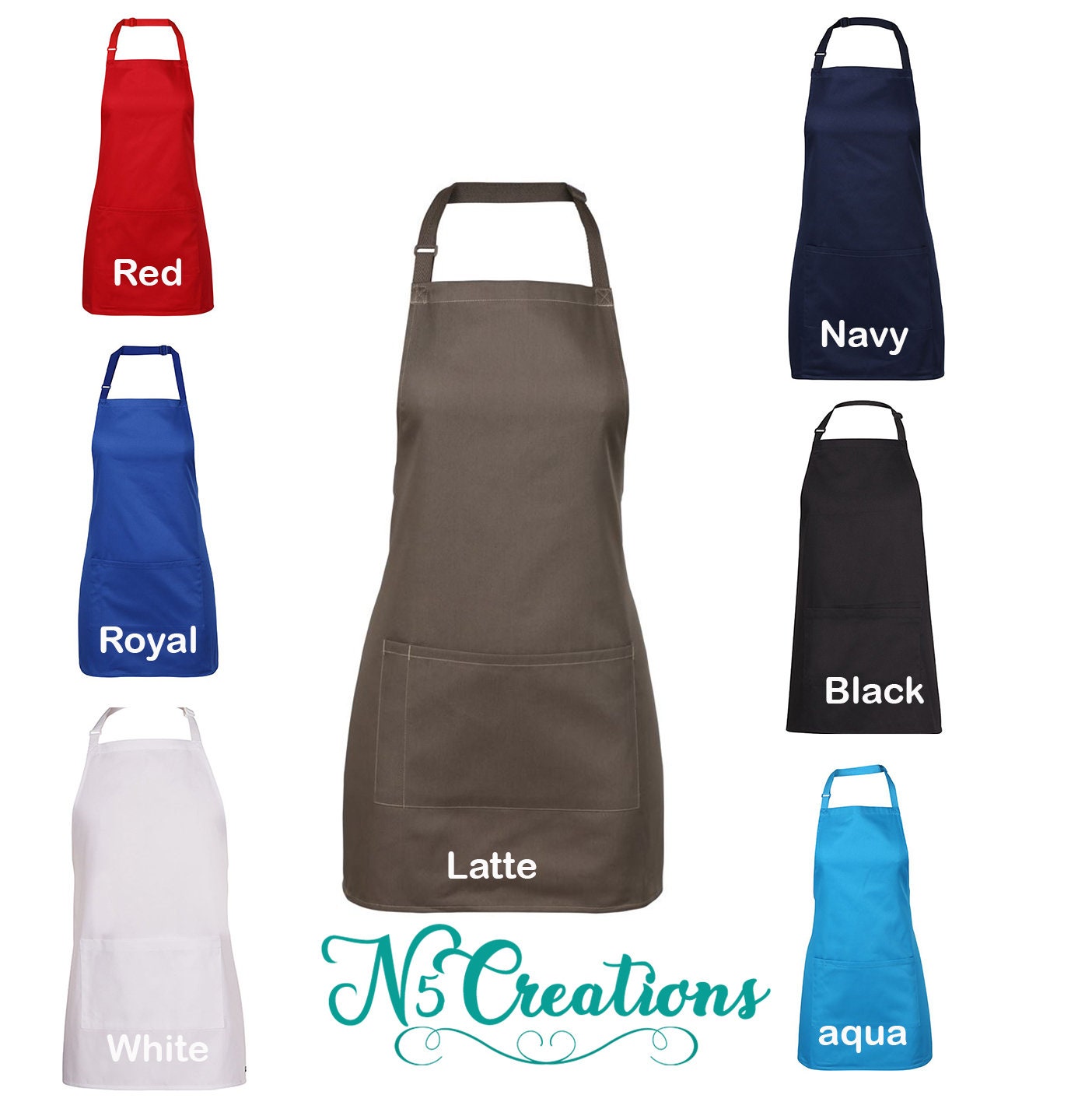 Custom Chef Apron/head Chef Apron/ Barista/ Baking/ Grilling/ | Etsy