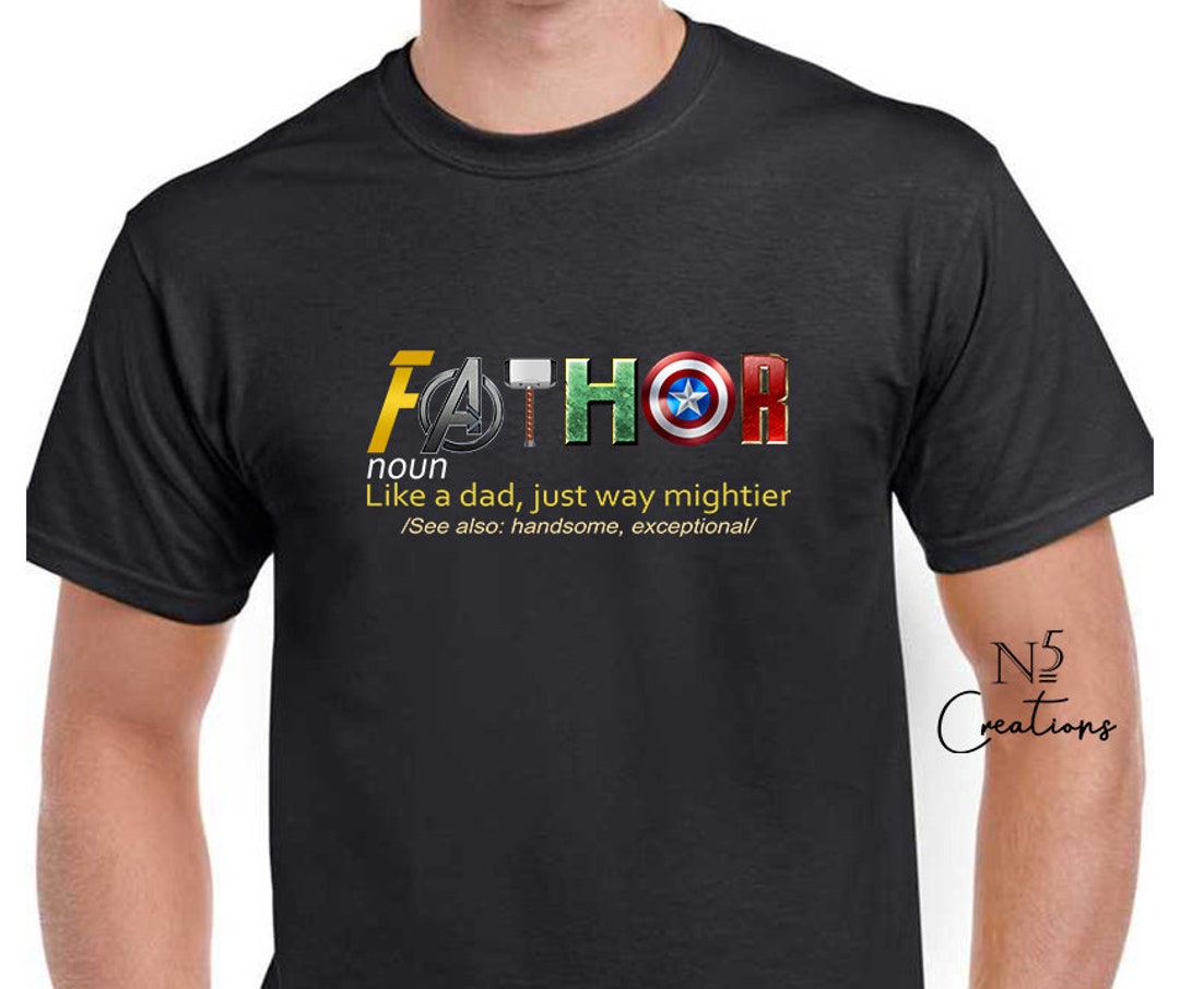 Fathor Shirt/ Father's Day Gift/ Men's Shirt/ Super Dad/ Fathor ...