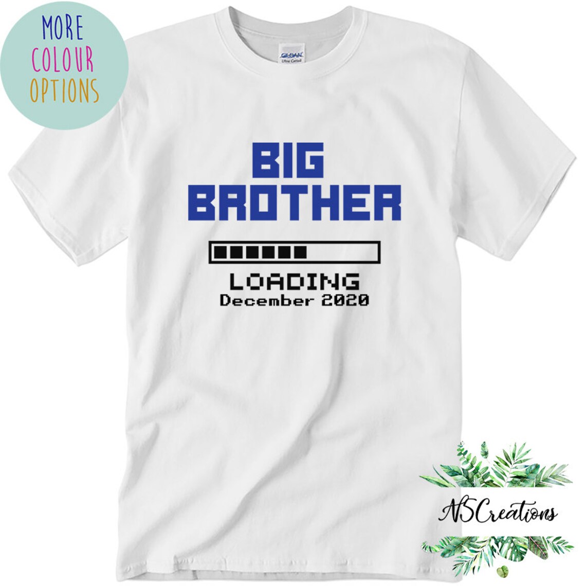 Big Brother T Shirt/ Big Brother Loading/ Promoted to Big - Etsy