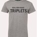 Real Men Make Triplets/triplets Dad/ Father of Tripplets/ New - Etsy