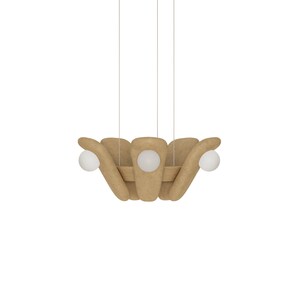 Clay Pendant Light Clay Chandeliers Pendant Lamps Handmade - Etsy