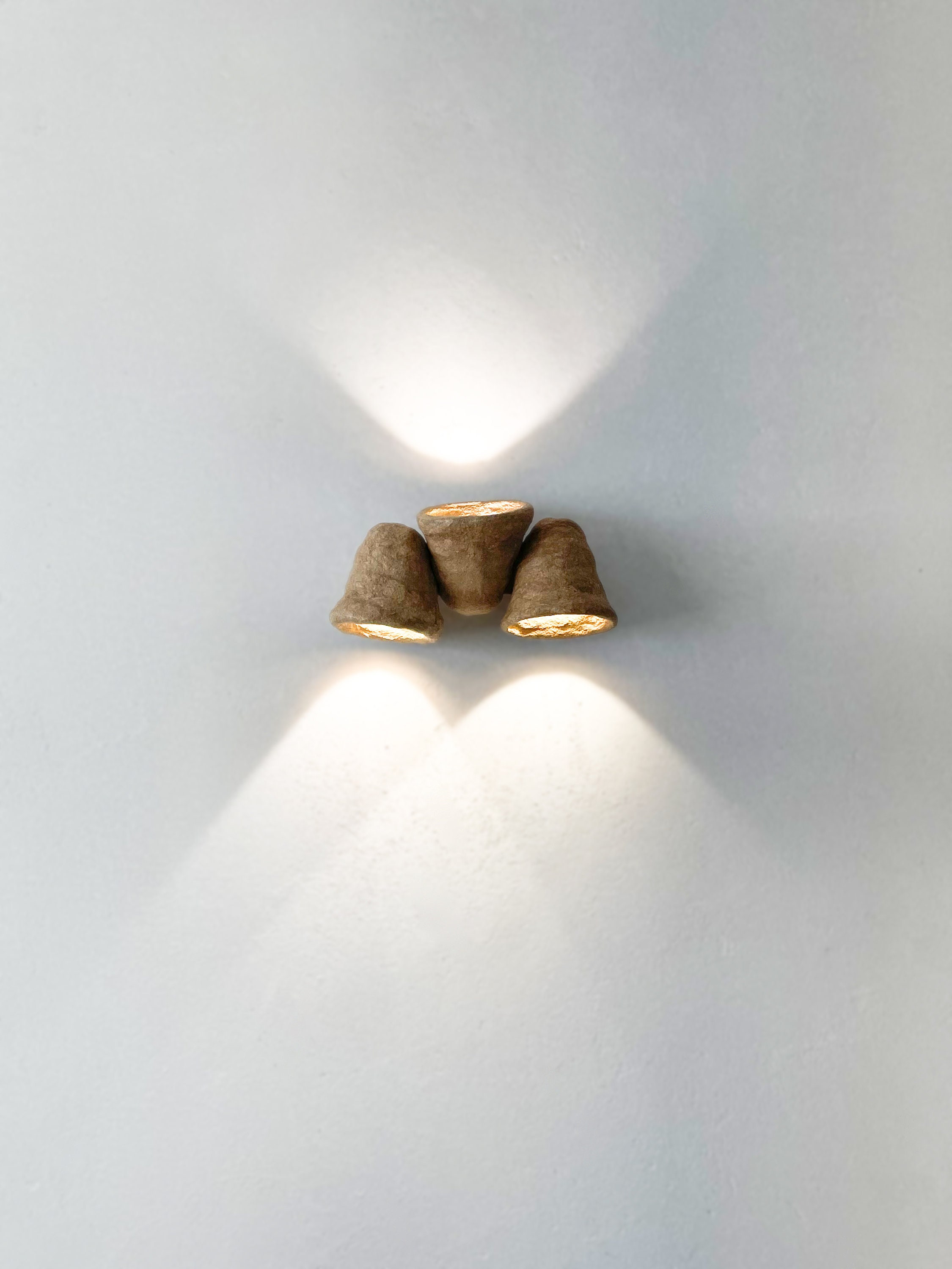Bell Sconce, Ceramic Wall Sconce, Clay Wall Mounted Bell Lights, Fancy ...