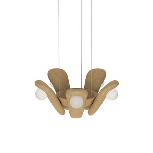 Clay Pendant Light Clay Chandeliers Pendant Lamps Handmade - Etsy