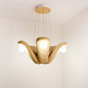 Clay Pendant Light, Clay Chandeliers, Pendant Lamps - Handmade Hanging ...