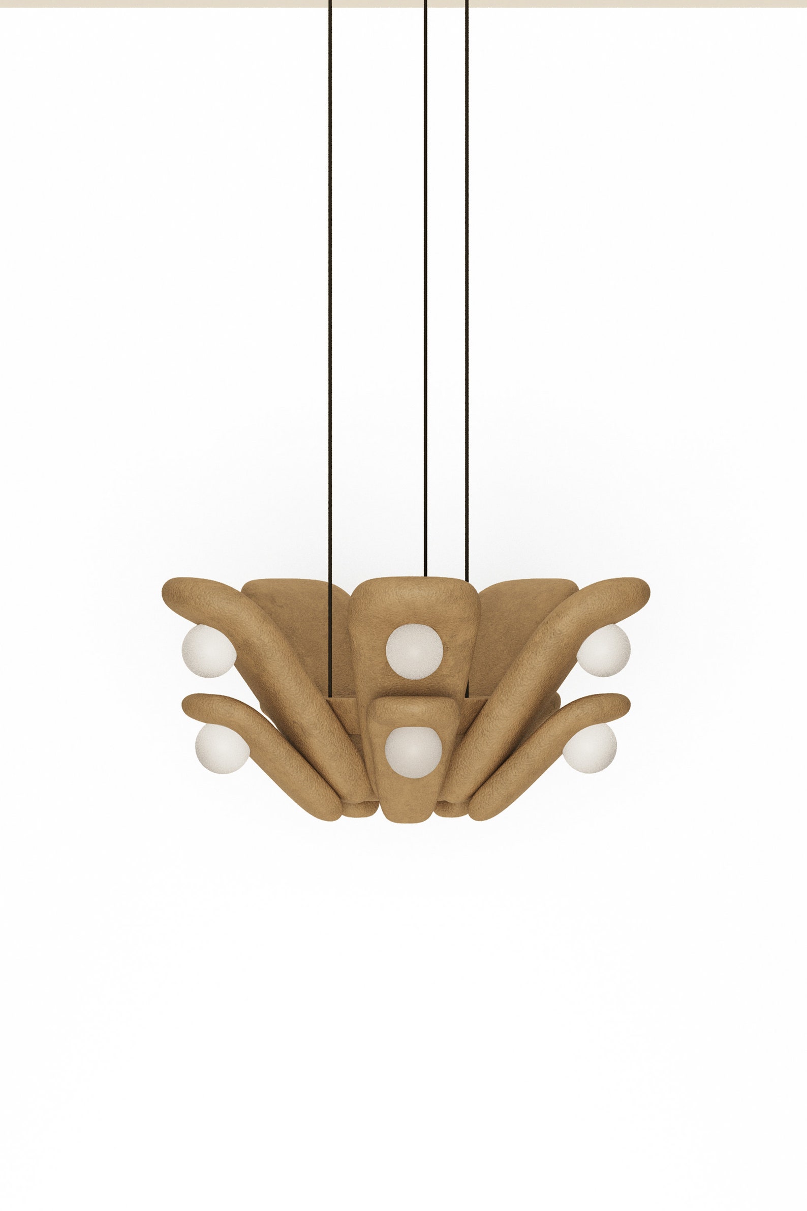 Clay Pendant Light Ceramic Chandeliers Pendant Lamps size - Etsy