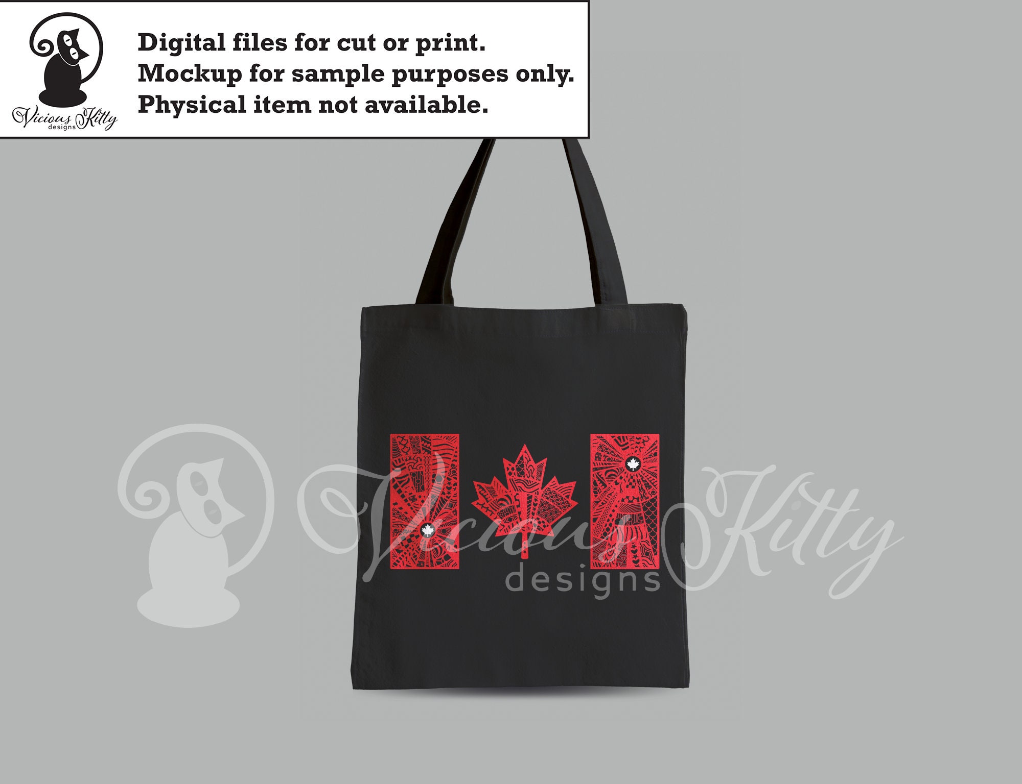 Canada flag zentangle Canadian maple leaf Canada Day | Etsy