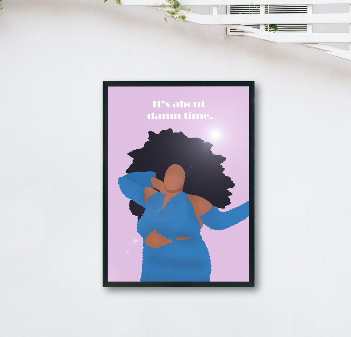 Lizzo Portrait Minimalist Poster Print or Digital Download, Printable ...
