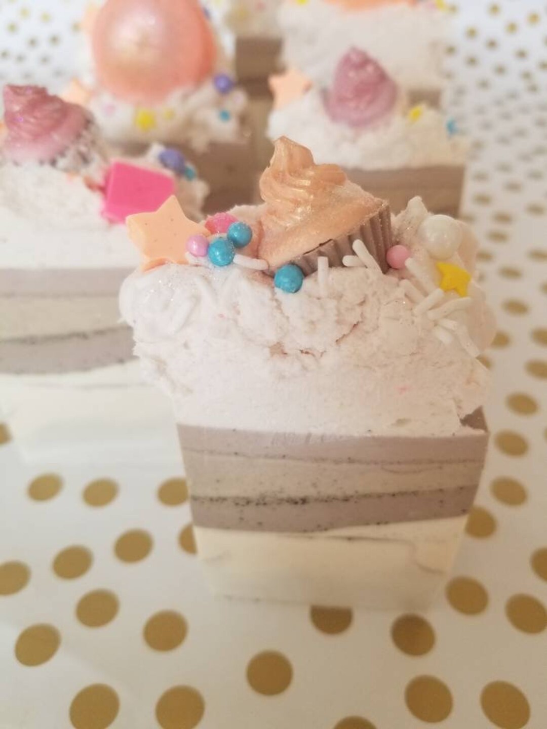 Cupcake Birthday Cake Soaps - Etsy